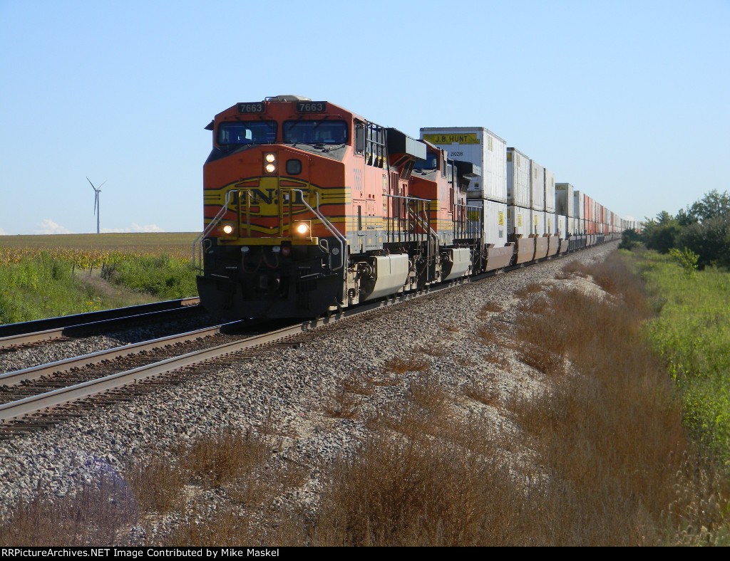 BNSF 7663